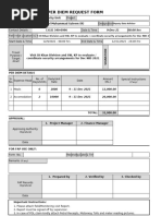 Per Diem Request Form Template | PDF