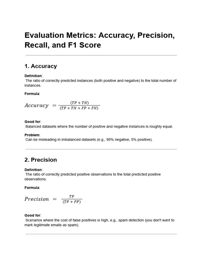 Evaluation - AI | PDF | Sensitivity And Specificity | Applied Mathematics