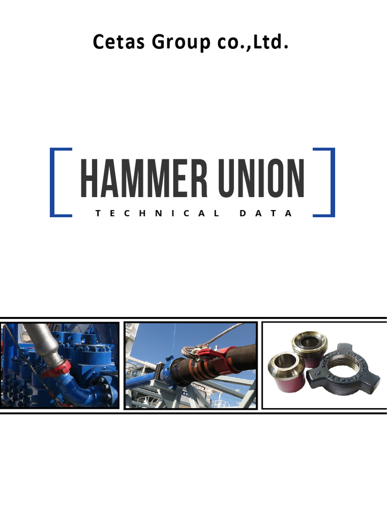 Hammer Union Catalog Cetas | PDF | Steel | Stainless Steel