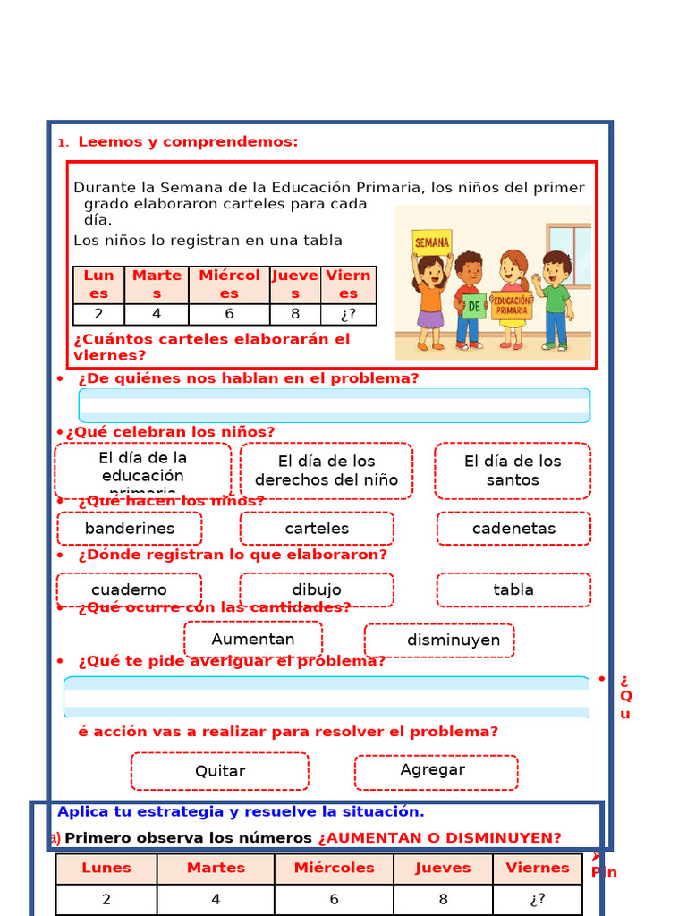 1º U7 s4 Ficha d5 Mat Reforzamos Patrones Numéricos | PDF
