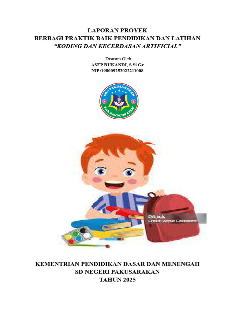 Laporan Proyek Diklat Koding Ka - Asep Rukandi 2.5 | PDF