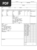 Nursing TPR Vital Chart | PDF
