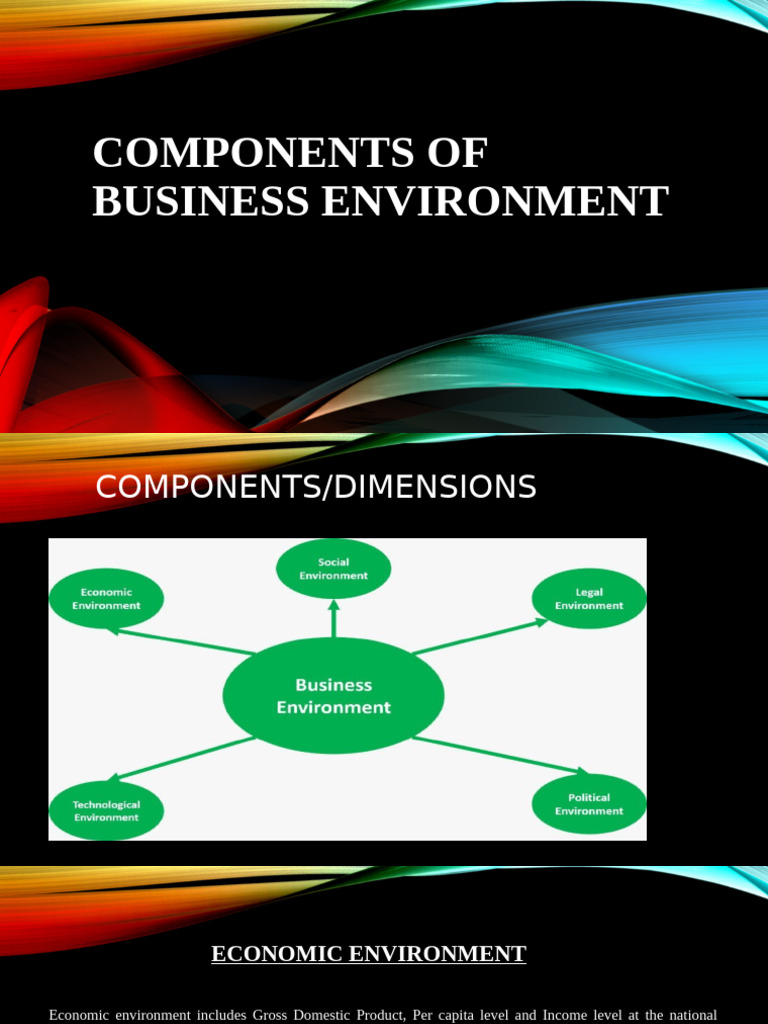 3. Components of Business Environment | PDF | Gross Domestic Product ...