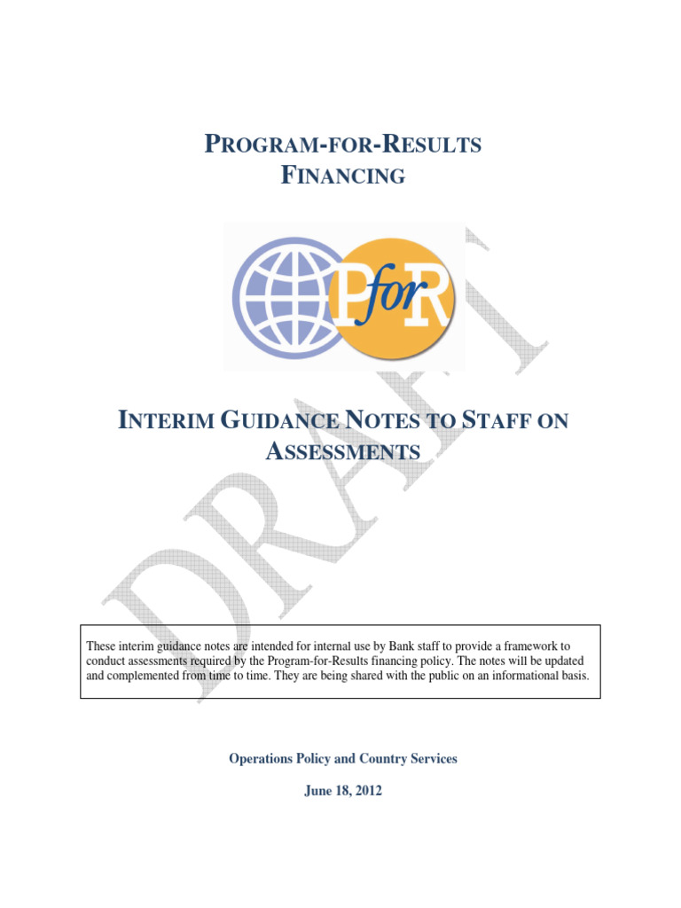 p for r Internal Guidance Notes | PDF | Risk | Public–Private Partnership