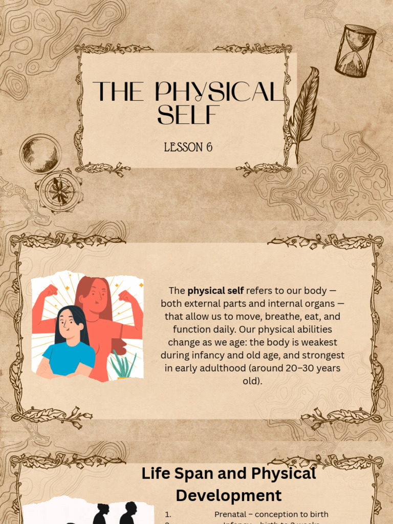 The Physical Self | PDF | Body Image | Psychological Concepts