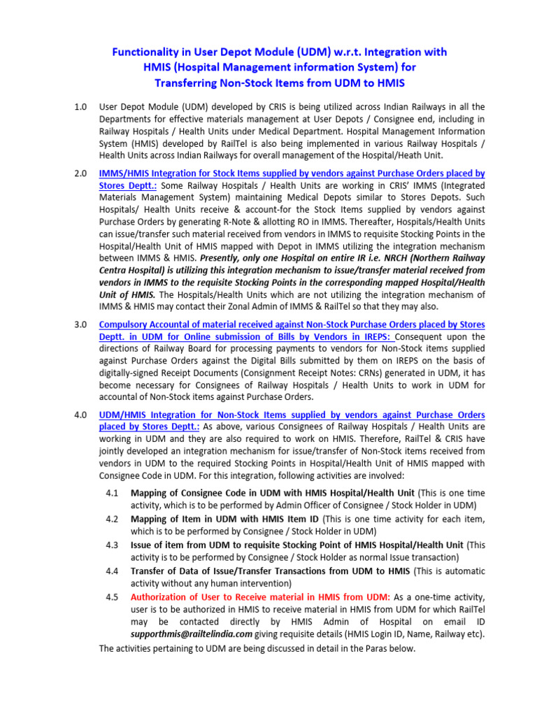 UDM HMISIntegration | PDF | User Interface | Voucher