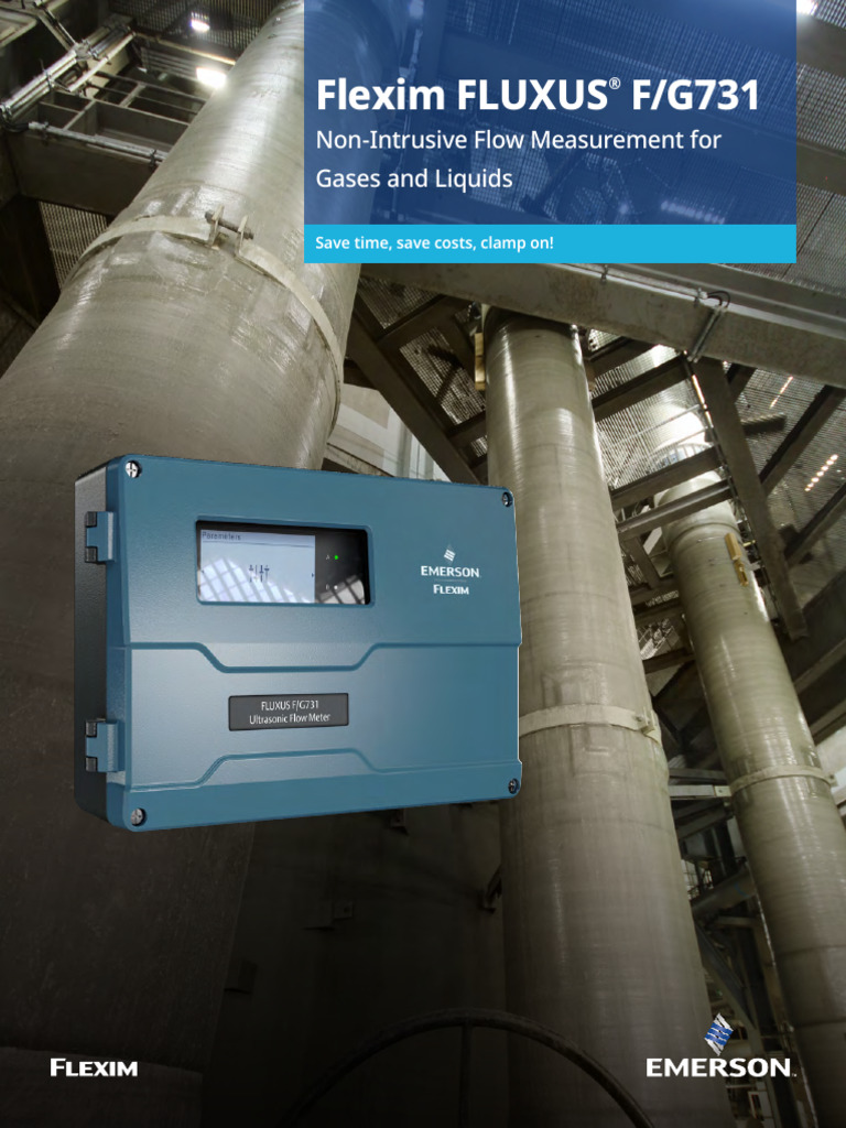 Brochure Flexim Fluxus f g731 en 10984912 | PDF | Flow Measurement ...
