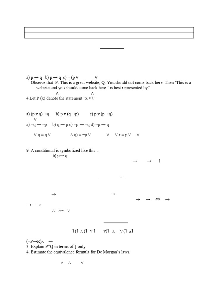 20mau22 Discrete Mathematics 1 | PDF | Metalogic | Mathematical Logic
