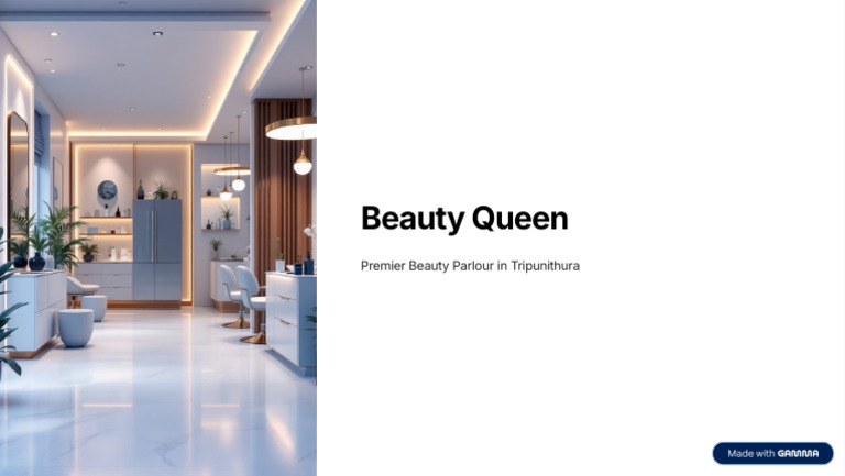 Beauty Parlour in Tripunithura | PDF