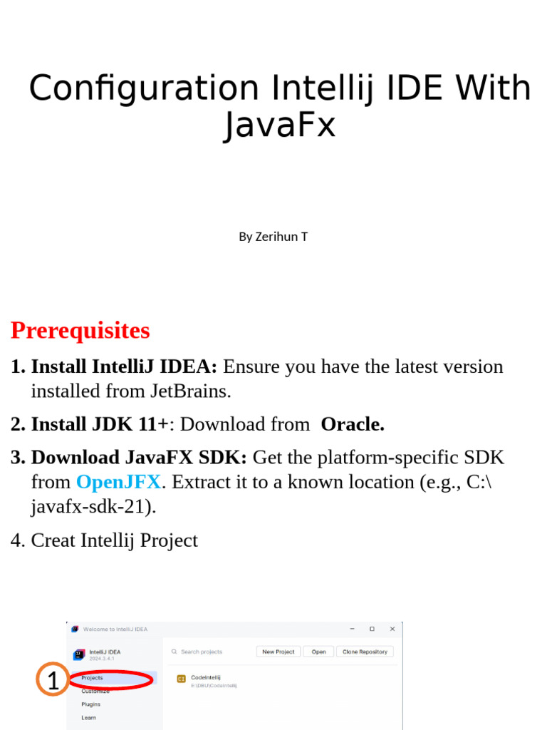 Configuration Intellij IDE With JavaFx | PDF | Oracle Acquisitions ...