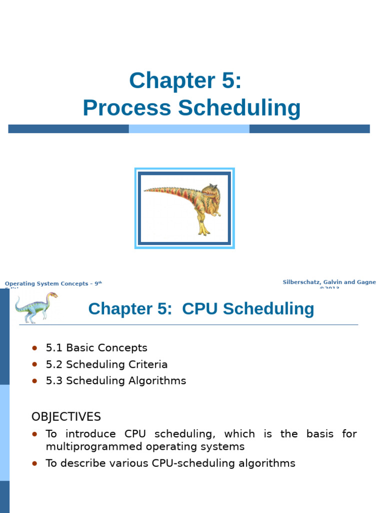 CPU Scheduling in Operating Systems | PDF | Scheduling (Computing ...