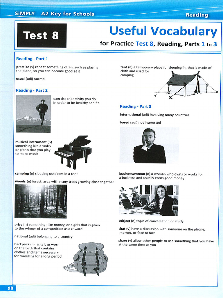 502 - 1 - Simply A2 Key For Schools. 8 Practice Tests - 2019, 144p ...