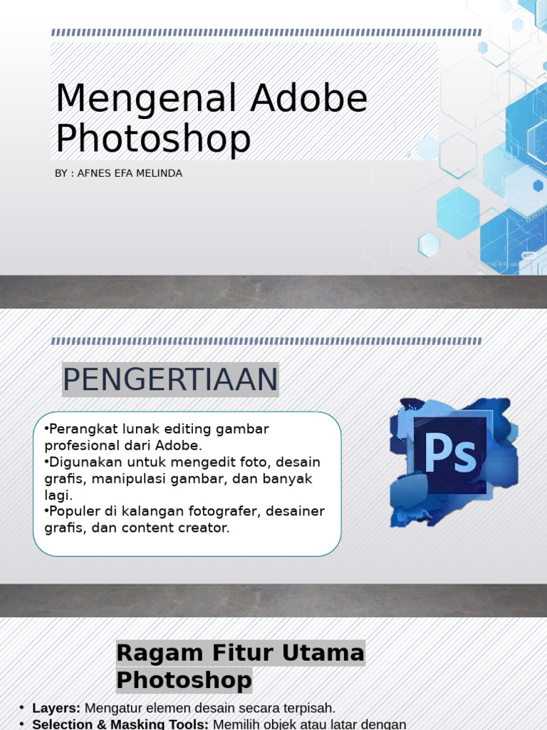 Mengenal Adobe Photoshop Ppt Afnes (2) | PDF