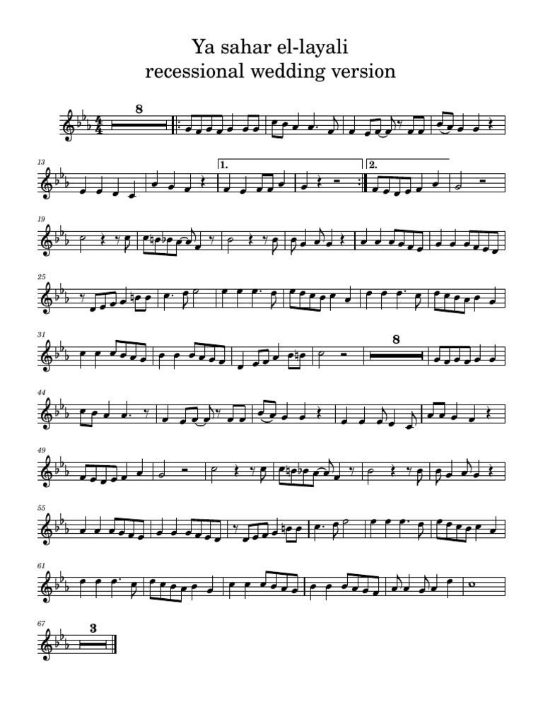 Ya Sahar El-Layali | PDF