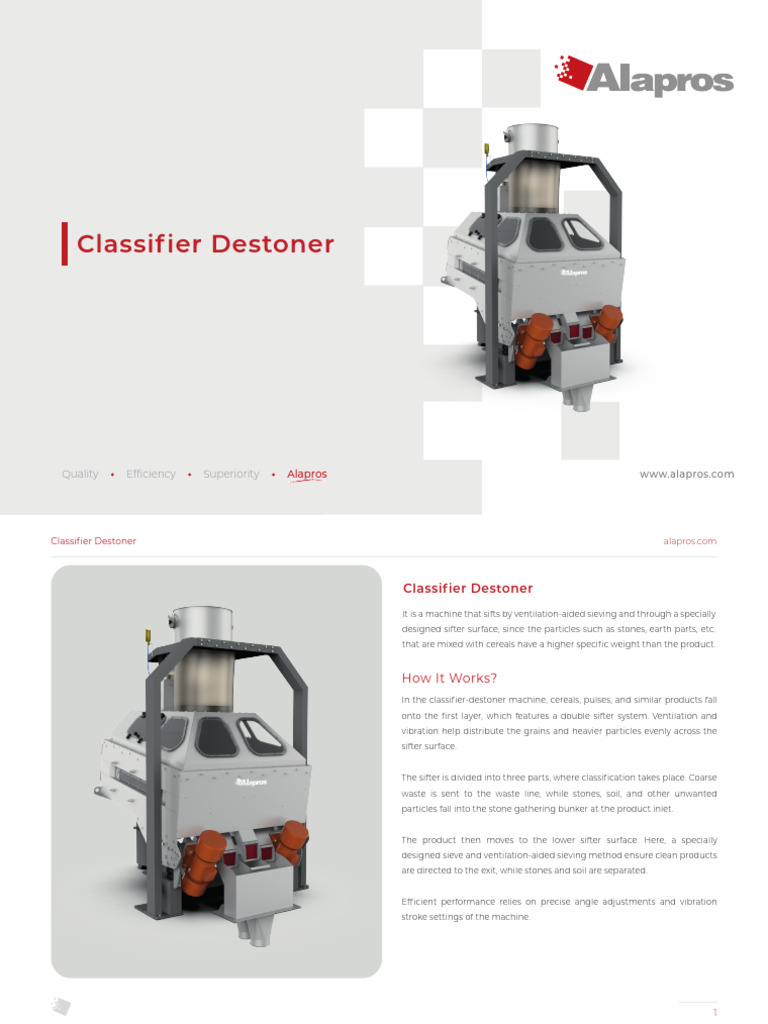 classifier-destoner | PDF | Mechanical Engineering