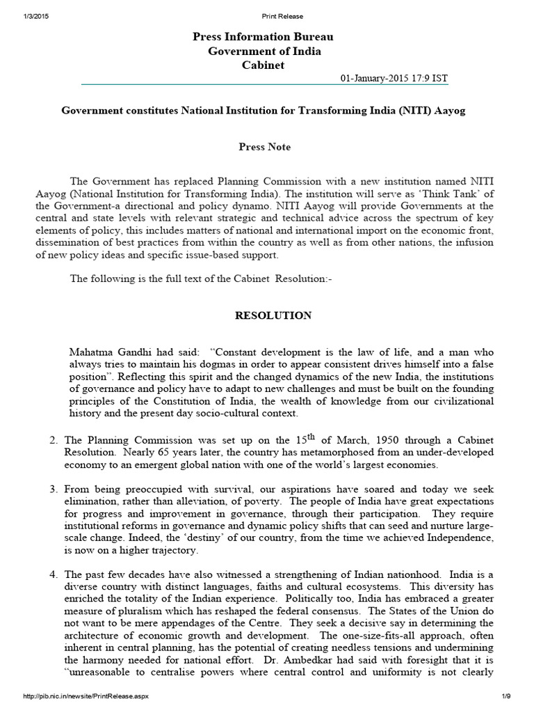 Planning Commissio 2266890a | PDF | Governance | Poverty