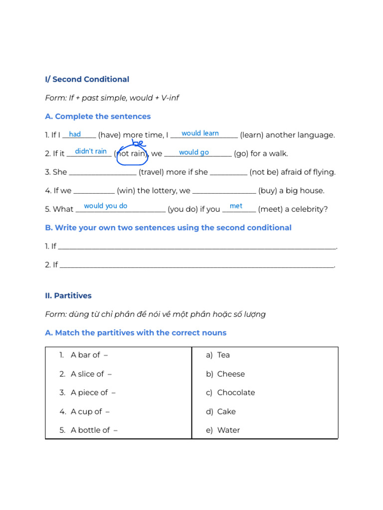 Sentence Structure Practice Worksheet | PDF | Languages | Foreign ...