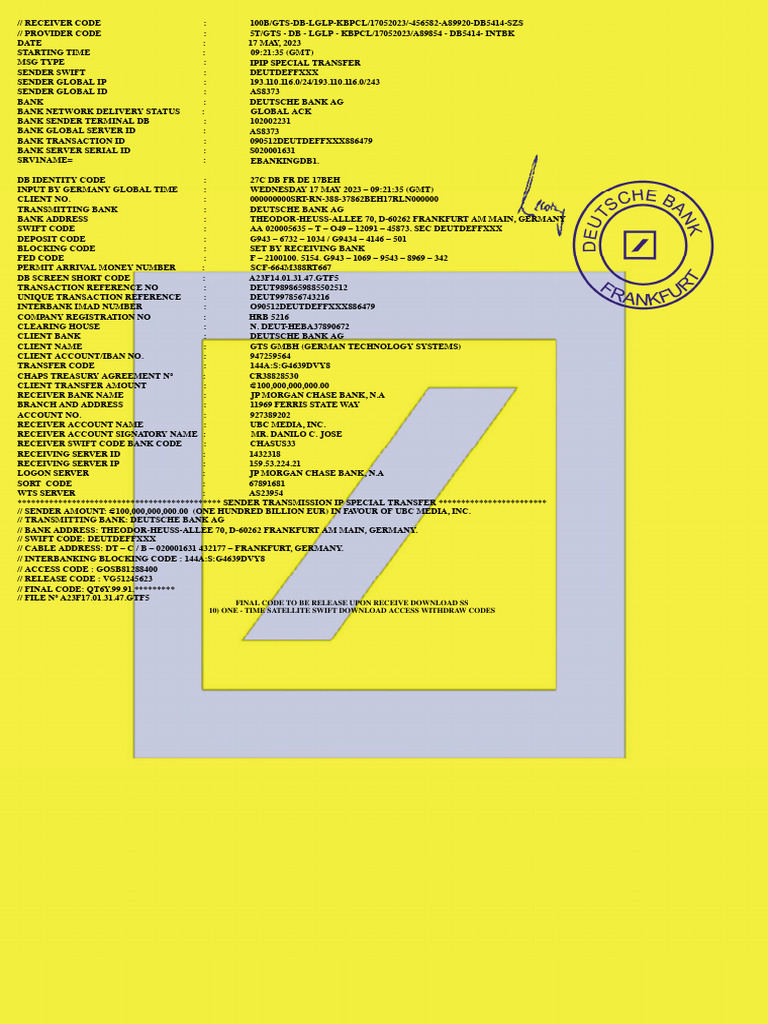 Ipip 100b Yellow Screen | PDF | Computing | Banking Technology