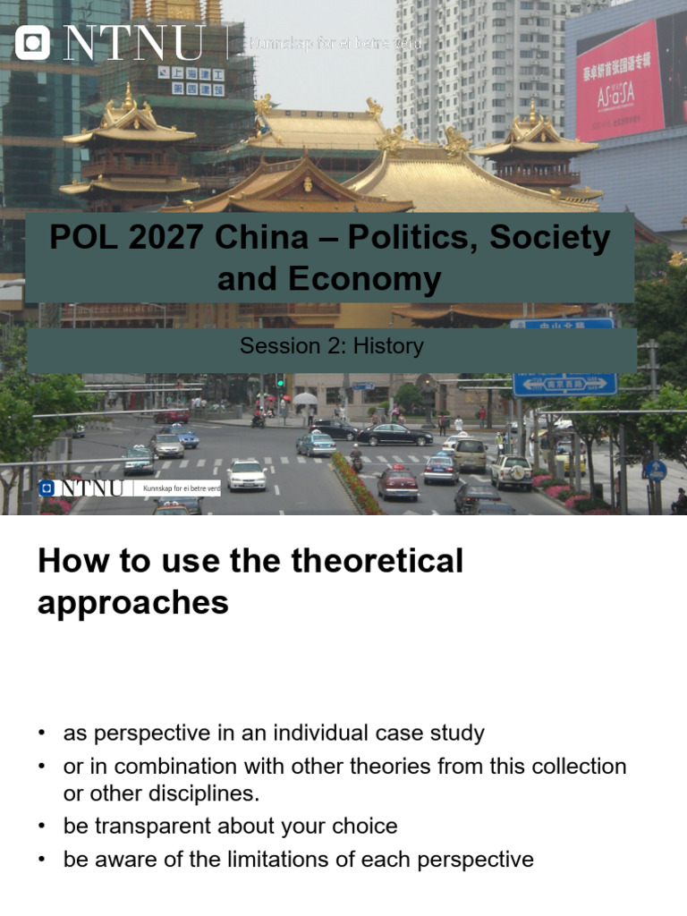 China Politics, Society, and Economy Overview | PDF | Deng Xiaoping ...