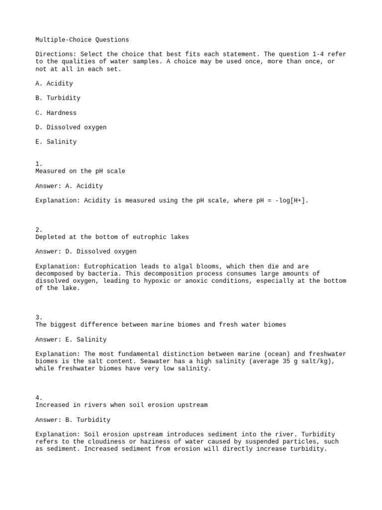 Unit 1-2 Biomes HW | PDF | Forests | Soil