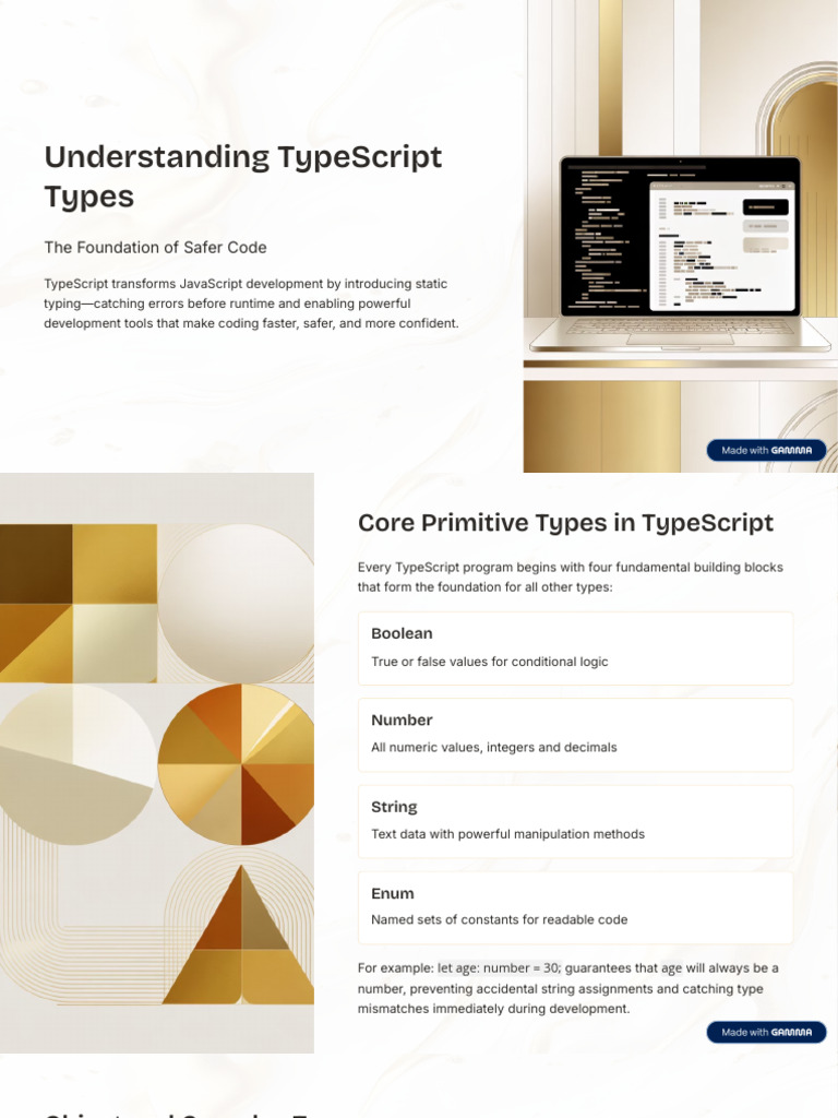 Understanding TypeScript Types | PDF