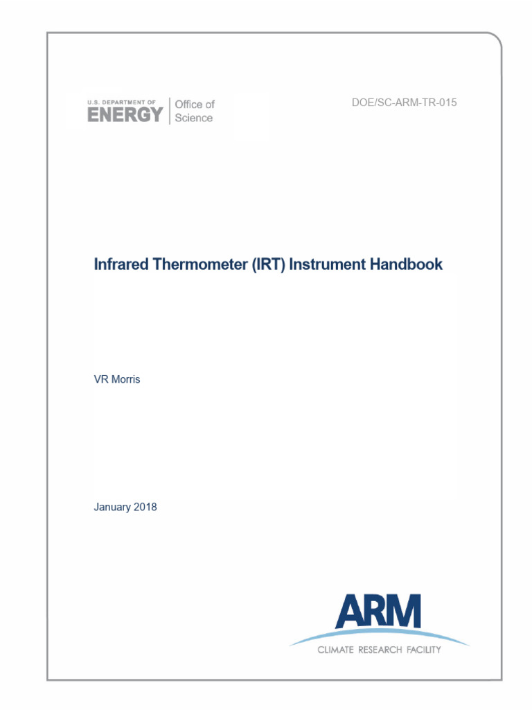 Irt Handbook | PDF | Calibration | Infrared