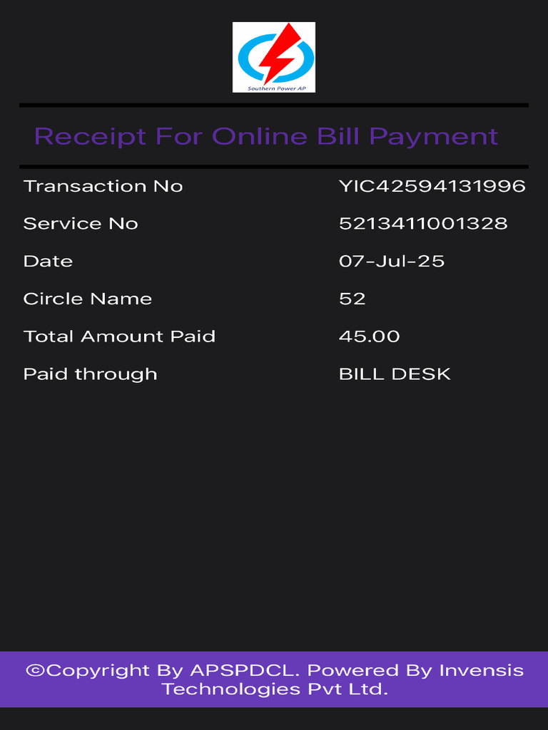 Power AP Bill | PDF