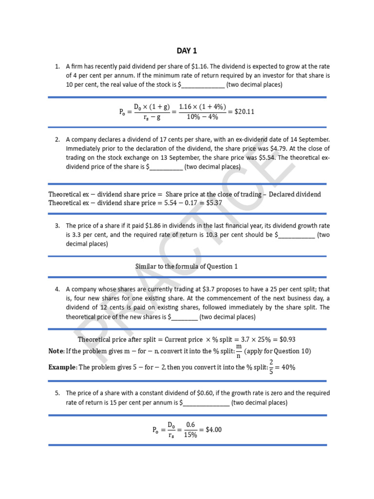 Solution MOBIUS | PDF | Present Value | Interest