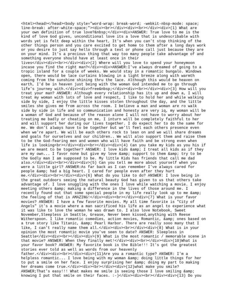 Trust Format 2 | PDF | Love