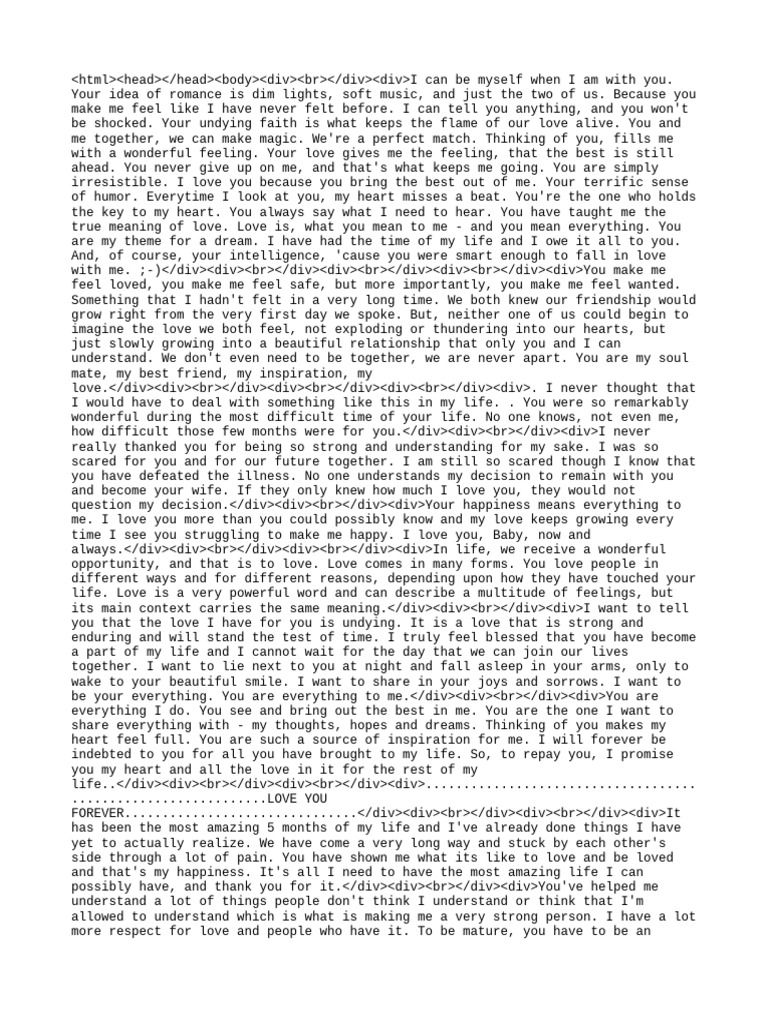 Trust Format | PDF | Love