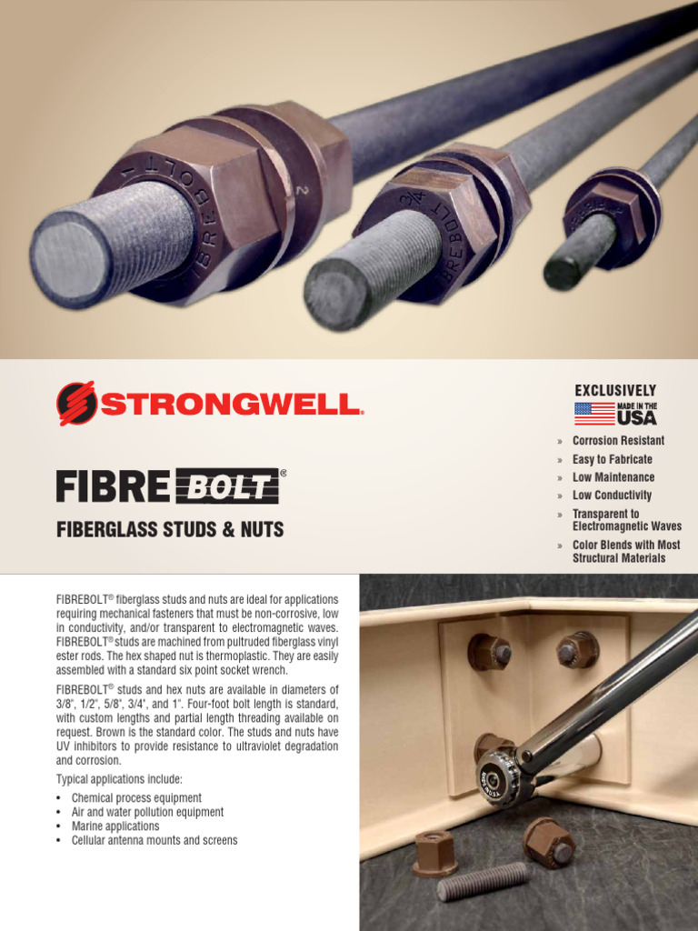 Fibrebolt Flyer | PDF | Nut (Hardware) | Screw