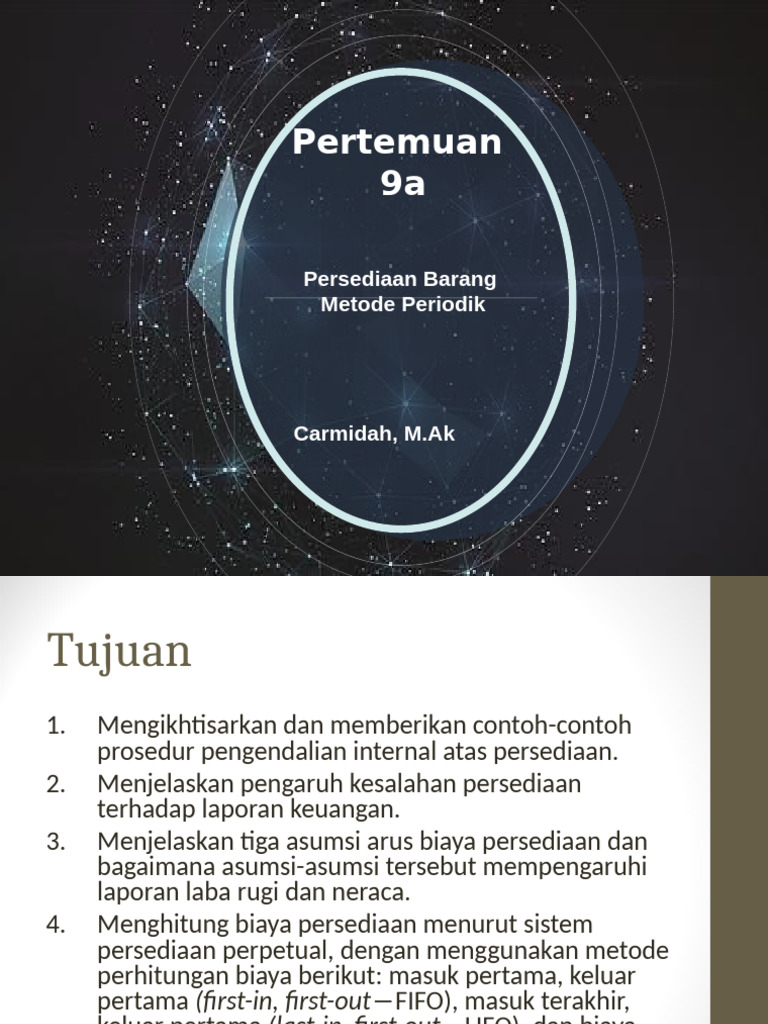Pertemuan 9 - Persediaan Barang (Periodik) | PDF