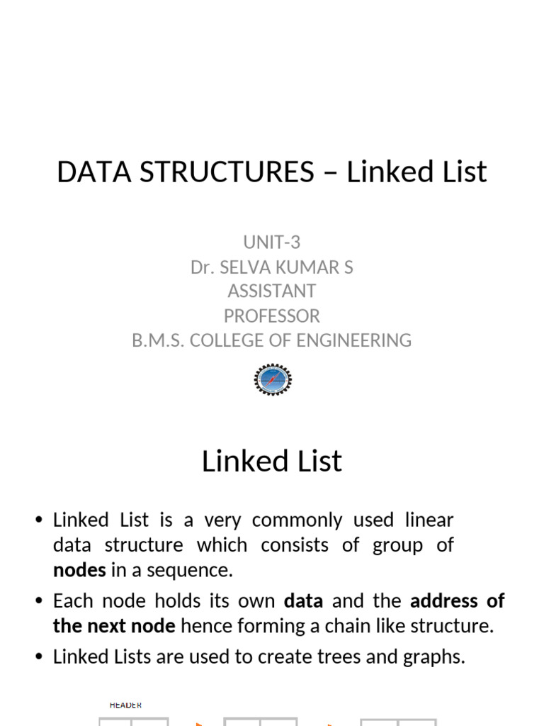 DS-UNIT-3 | PDF | Pointer (Computer Programming) | Computer Data
