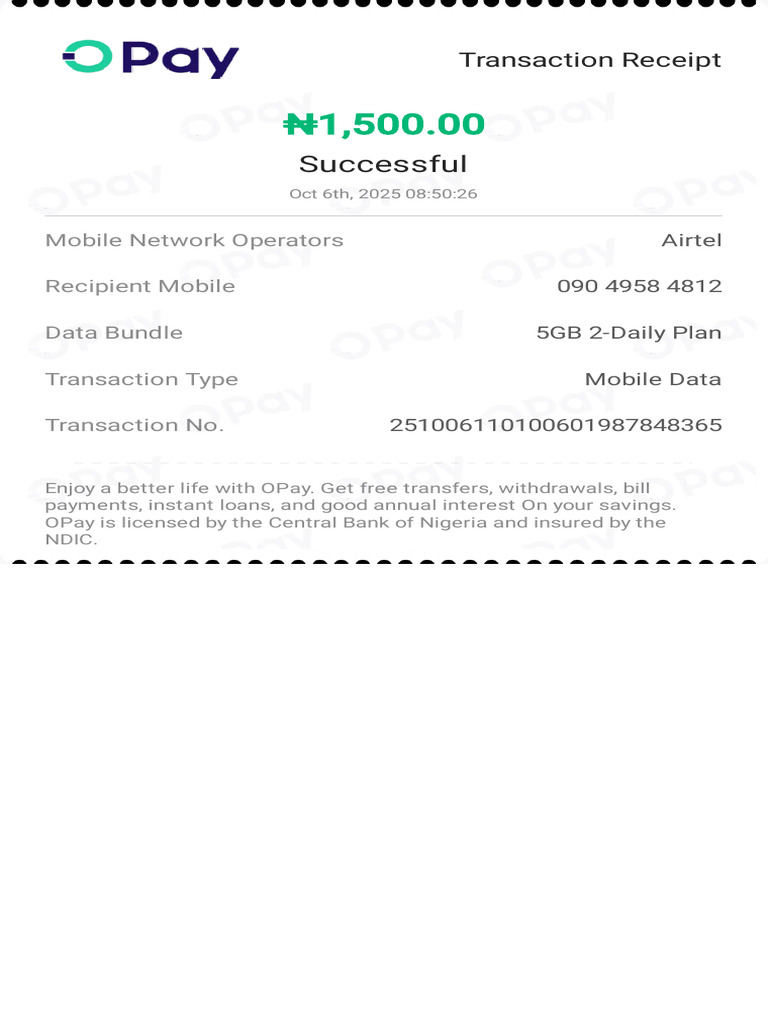 Transaction Receipt-251006110100601987848365 | PDF