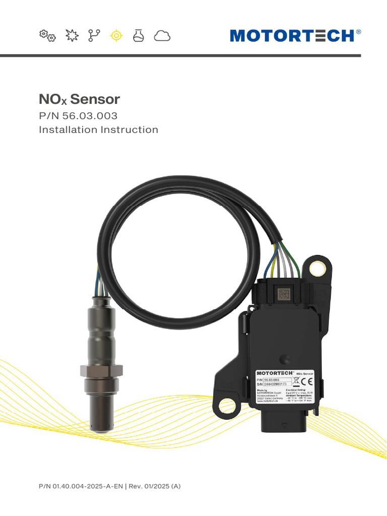 NOX Sensor Installation Guide | PDF | Welding | Construction
