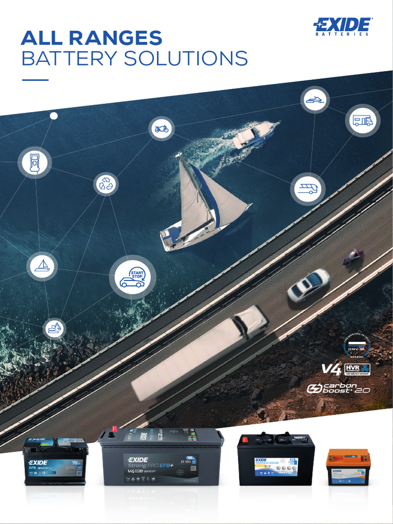 All Battery Types Ranges Brochure 2021 | PDF
