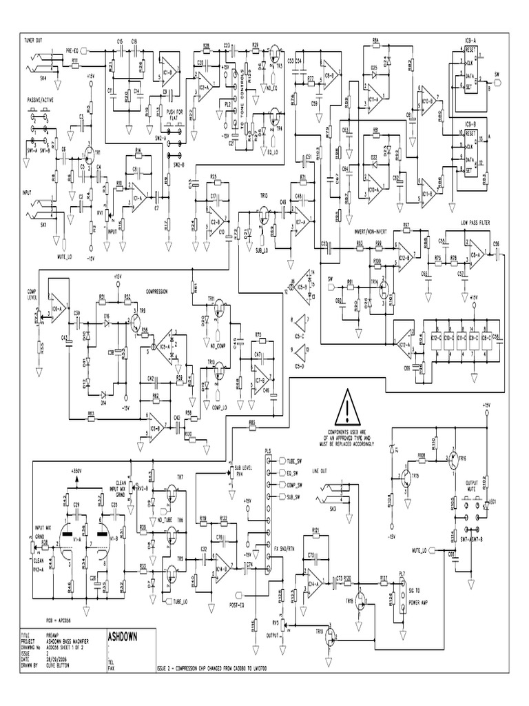 ABM EVO3 Main PCB Page 1 Schematic 2 | PDF