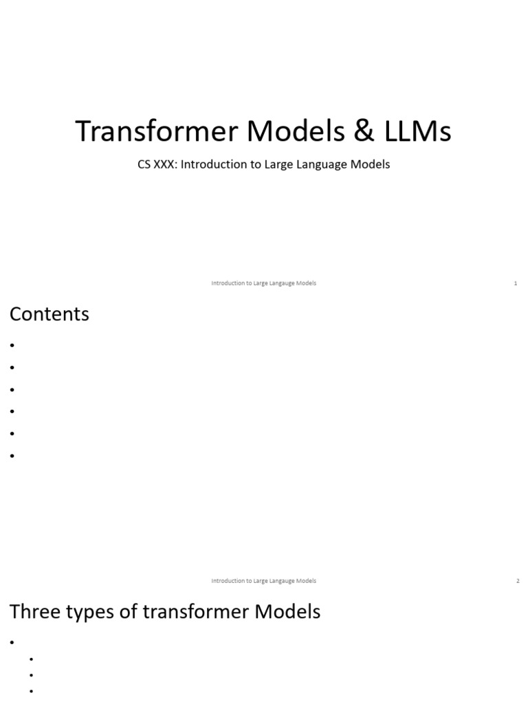 Understanding Transformer Models | PDF | Applied Linguistics | Computing