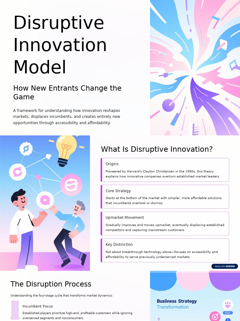 Disruptive Innovation Explained: Impact & Strategy | PDF | Disruptive ...