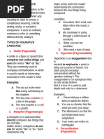 Filipino Figures of Speech Examples | PDF | Metaphor | Linguistics