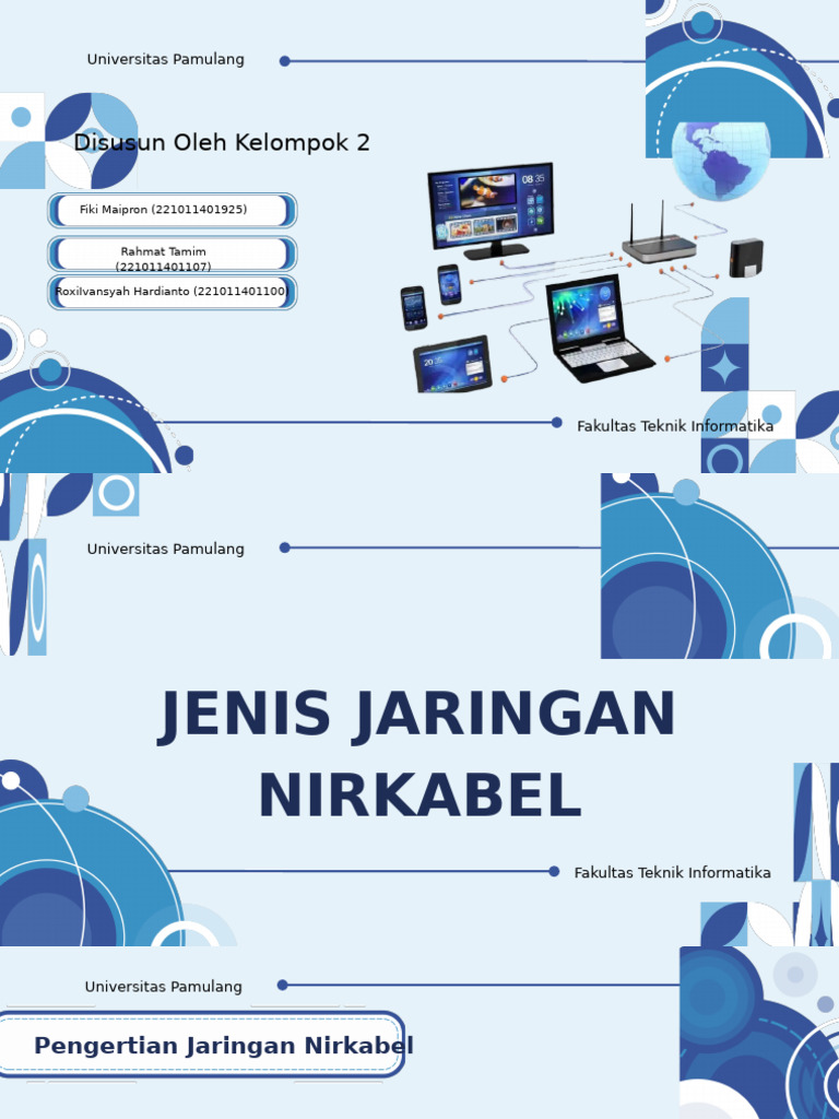 Jenis2 Jaringan Komputer Kel 2 | PDF