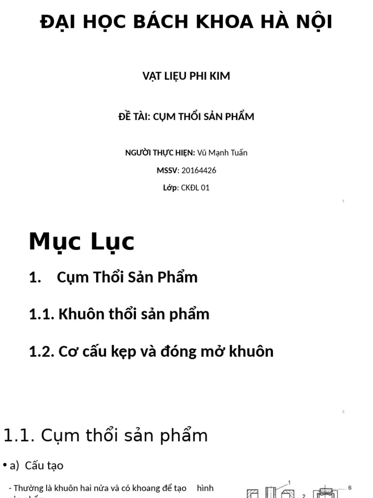 Vat Lieu Phi Kim Slide Thuyet Trinh | PDF