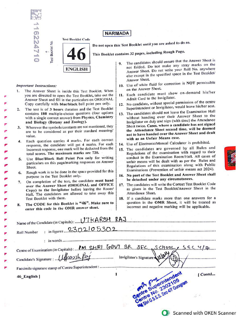 NEET Code 46 Compressed c111b6d89e51185350e9a2beebfd478b | PDF