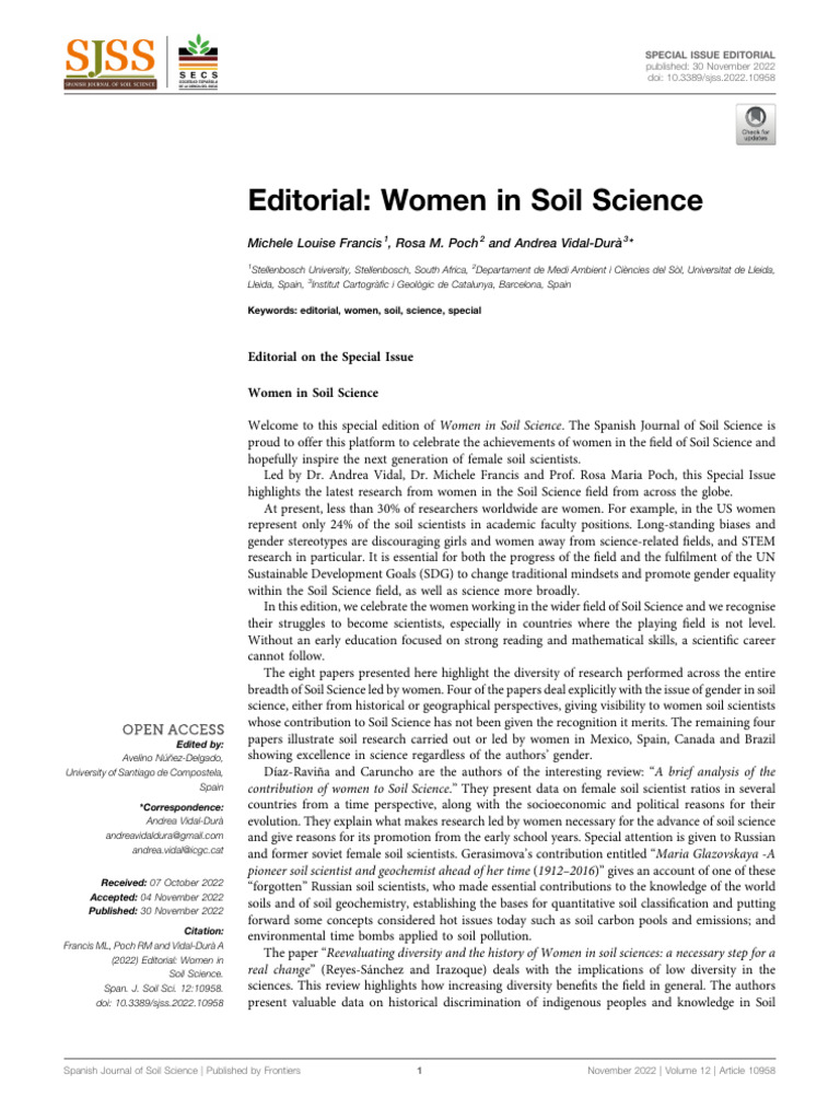 Sjss 12 10958 | PDF | Science | Soil