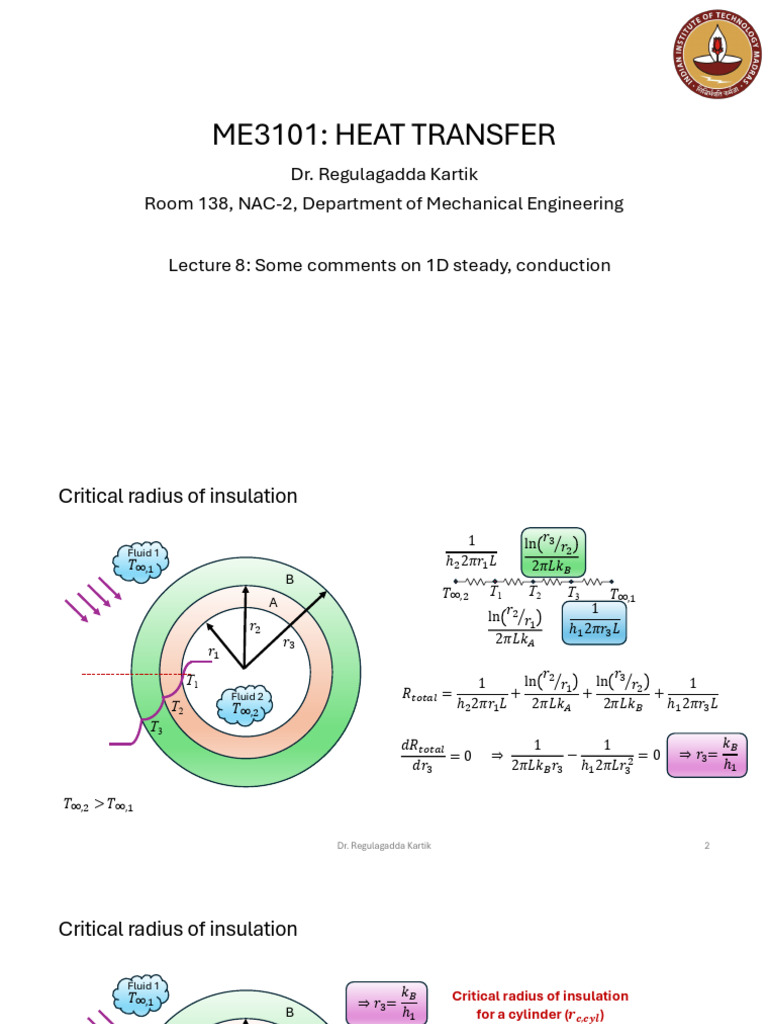 Lec 08 | PDF | Thermal Insulation | Physics