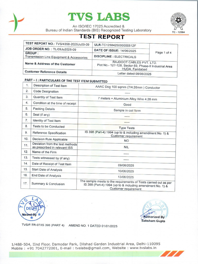 Aaac Dog TTR | PDF