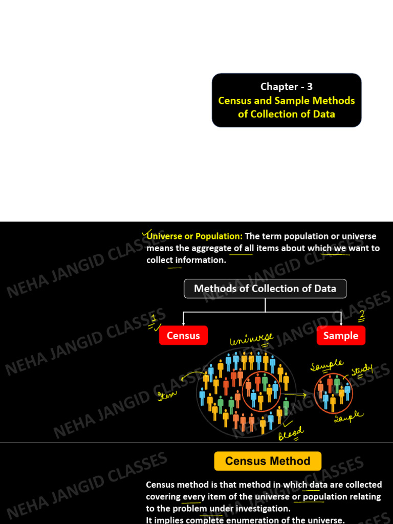 Sample Enumeration Methods Explained | PDF | Sampling (Statistics) | Census