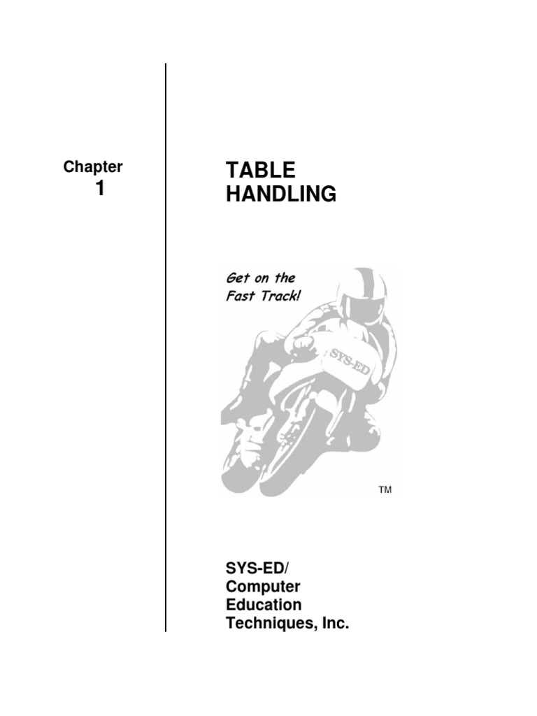 Advanced COBOL Table Handling Techniques | PDF | Database Index ...