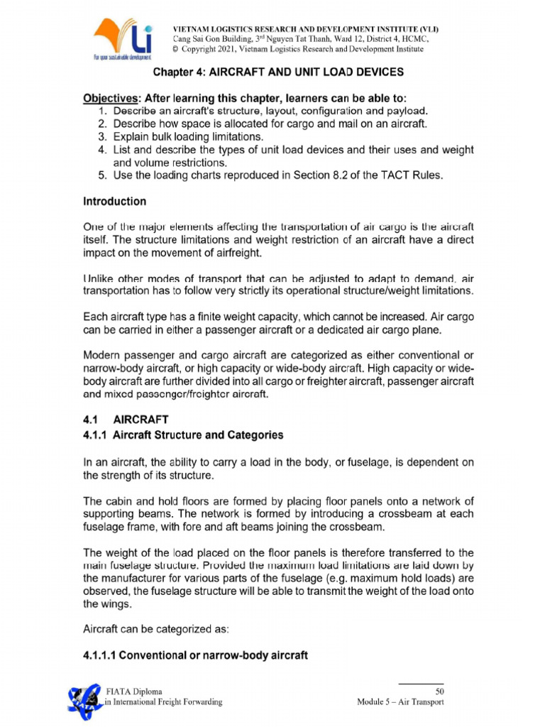 Air Cargo Chapter4 | PDF