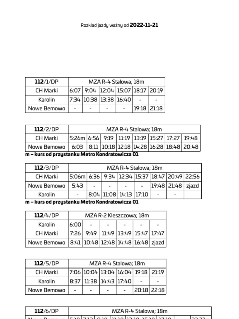 Linia 112 | PDF
